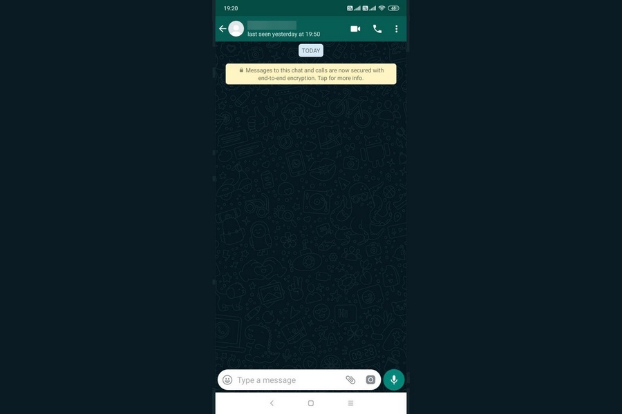 Whatsapp Default Dark Mode- WallpaperUse