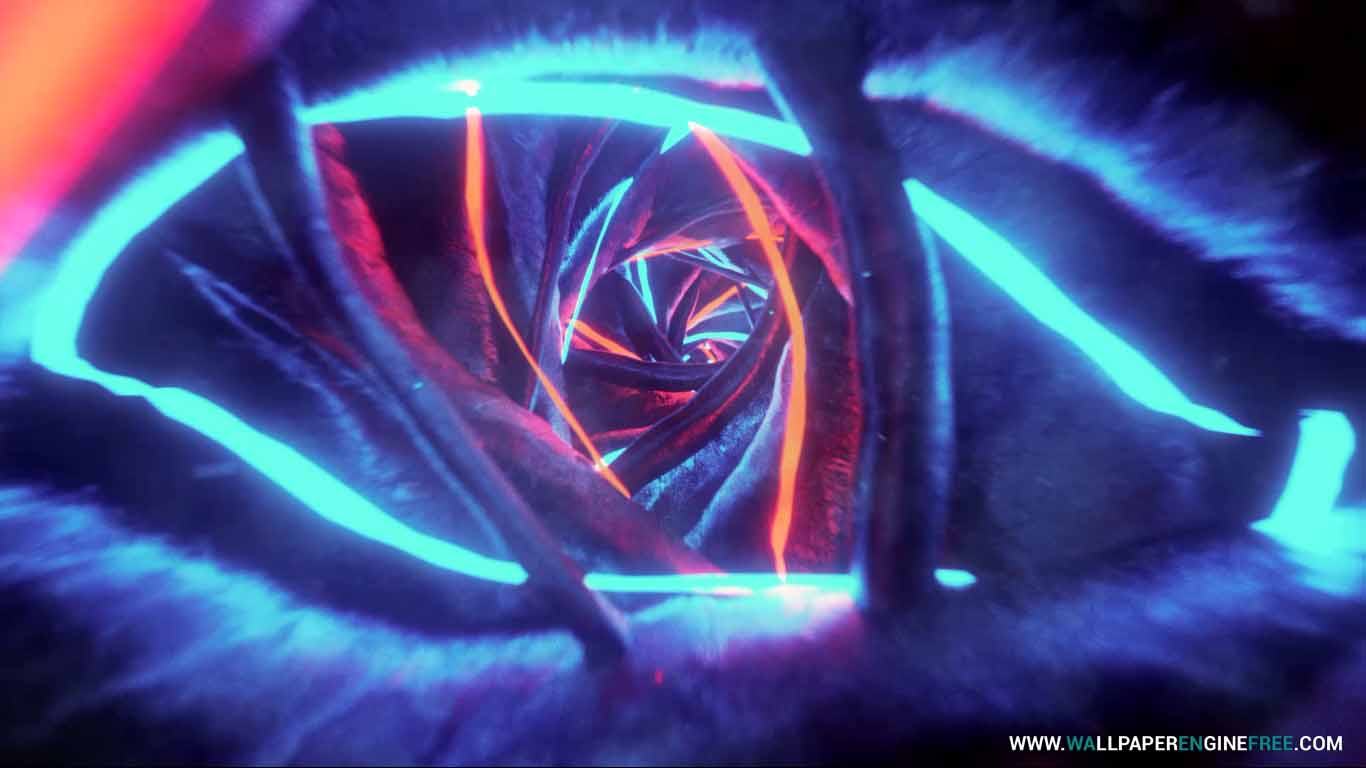 Warm Neon Loop Wallpaper Engine - Engine Free- WallpaperUse