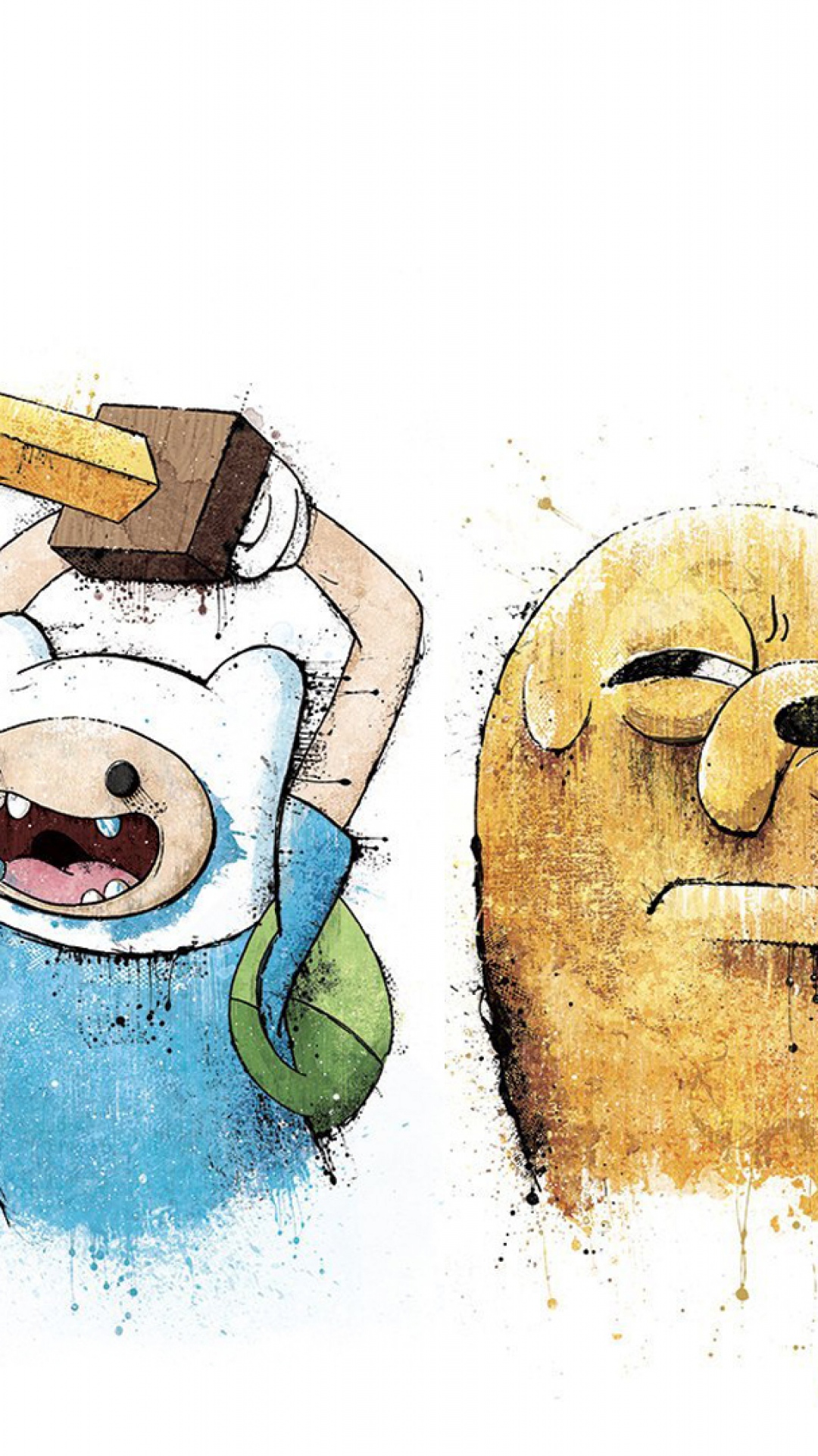 Adventure Time Iphone Wallpaper - 3d Adventure Time Jake- WallpaperUse