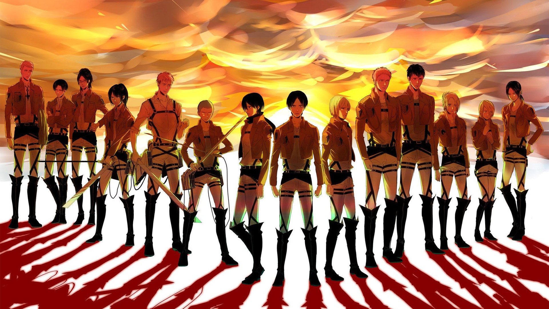 Attack On Titan Download Wallpaper - Anime Attack On Titan Bg- WallpaperUse