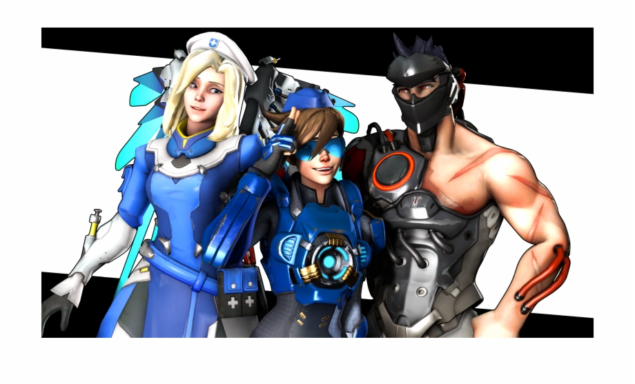 Overwatch Mercy X Genji - Overwatch Wallpaper Genji And Mercy- WallpaperUse