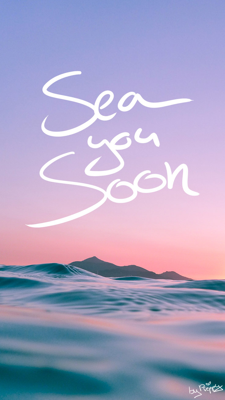 Top 25 Iphone Wallpapers Of - See You Soon Sea- WallpaperUse