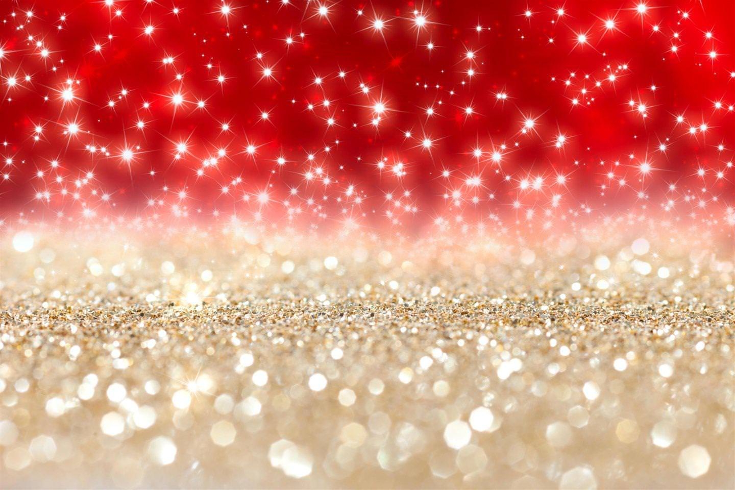 Red Gold Glitter Background- WallpaperUse