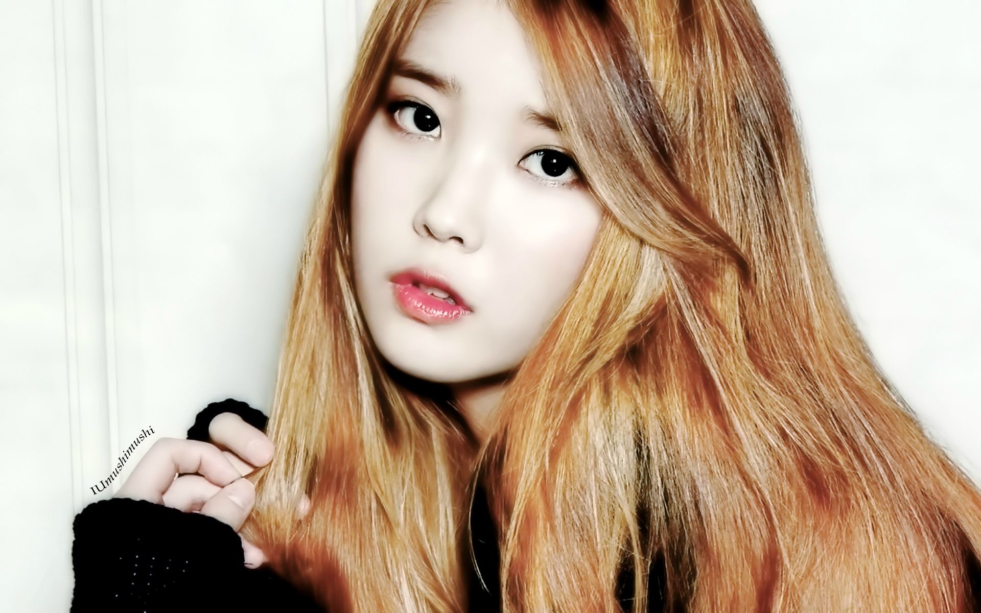 iu wallpaper,hair,lip,blond,face,hairstyle (#102793) - WallpaperUse