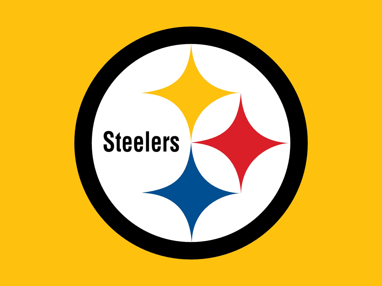 pittsburgh steelers wallpaper,logo,yellow,emblem,circle,graphics ...