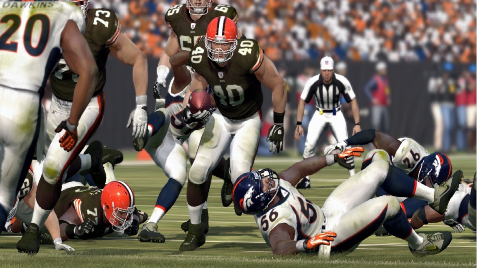 Nfl Football Wallpaper Data Src Widescreen Football - Madden 12 Ps3 ...