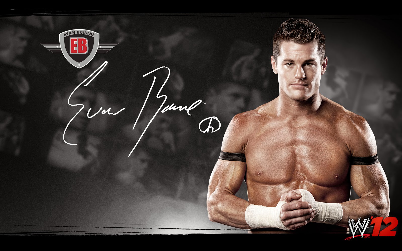 Wwe 12 Evan Bourne- WallpaperUse