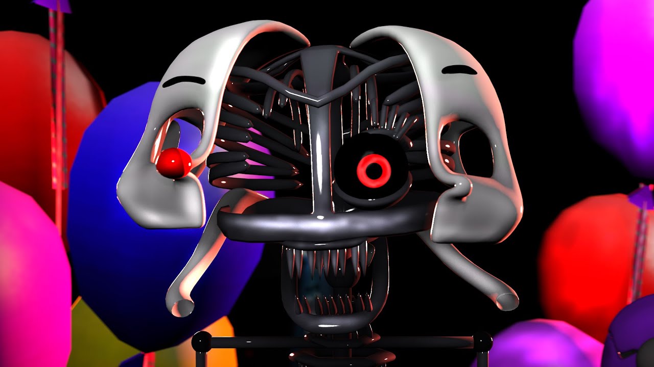 fnaf sister location wallpaper,magenta,animation,fictional character ...