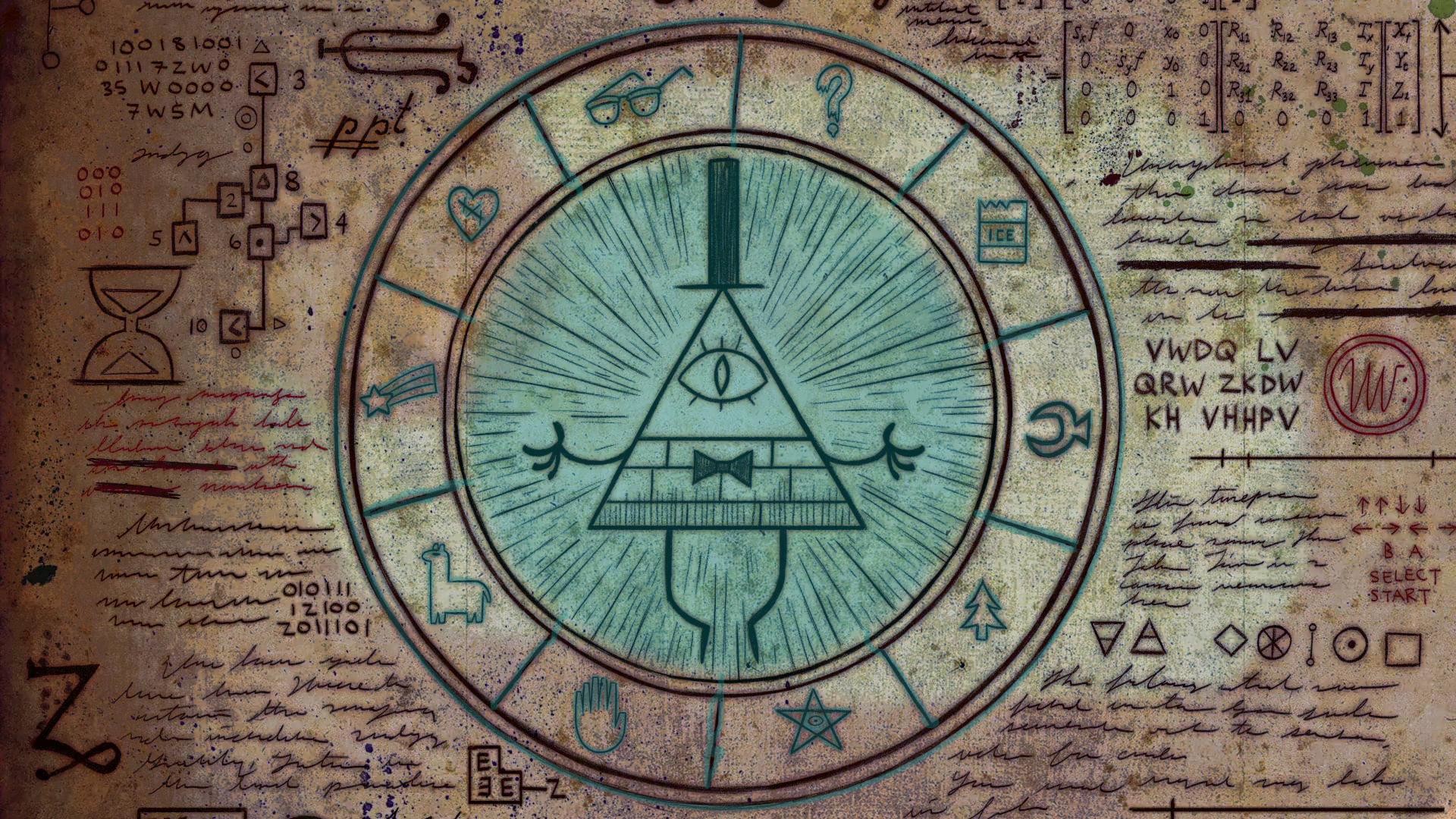 bill cipher wallpaper,compass,measuring instrument,circle,font,tool ...