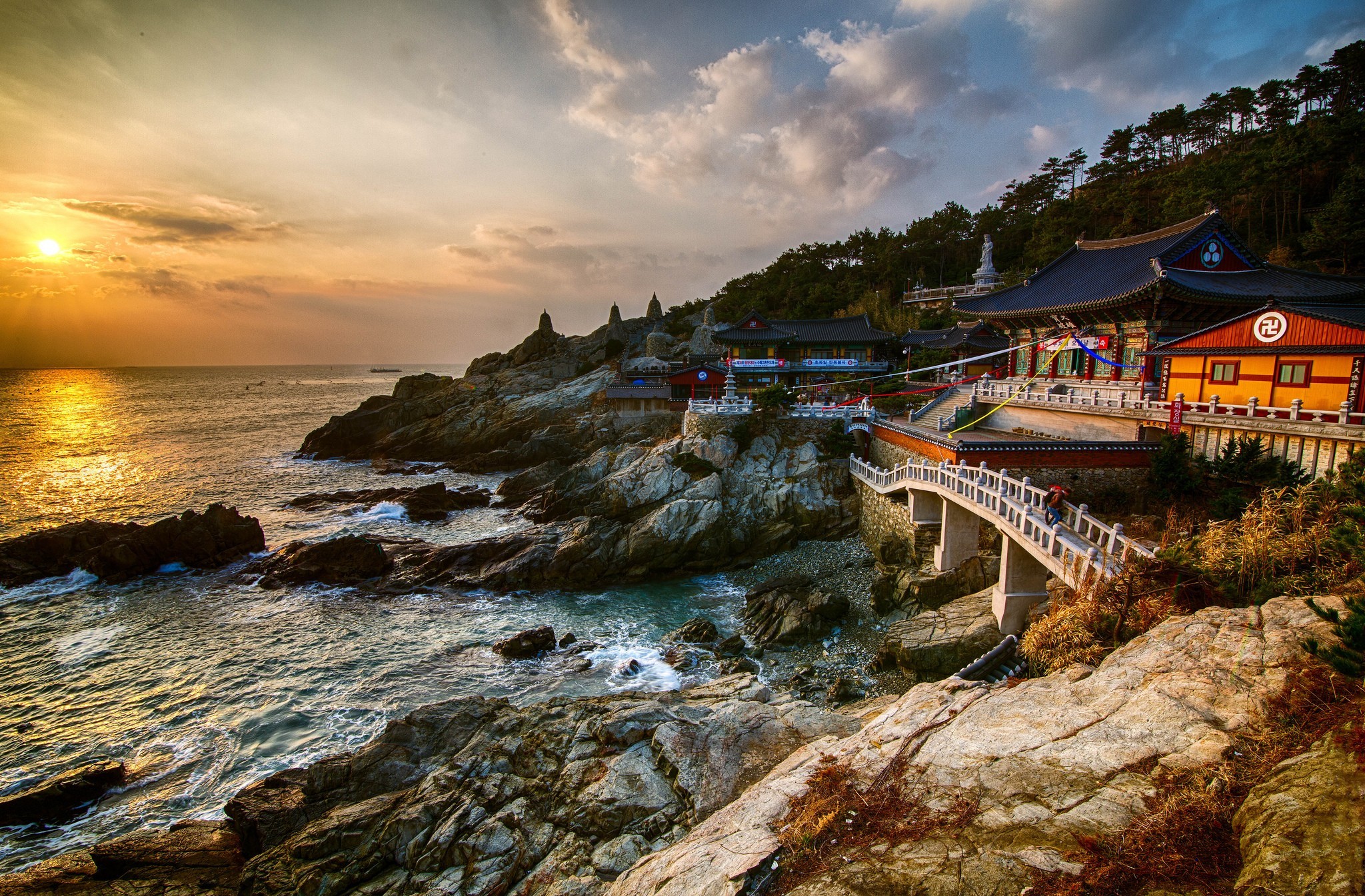 wallpaper korea,coast,nature,sky,natural landscape,shore (#115797 ...