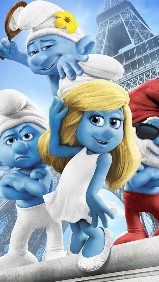 carta da parati puffi,cartone animato,cartone animato,animazione ...