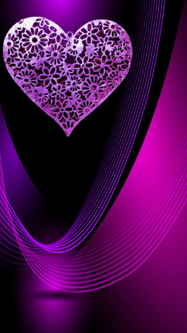 sfondi viola per iphone,viola,viola,cuore,rosa,amore (#121757 ...