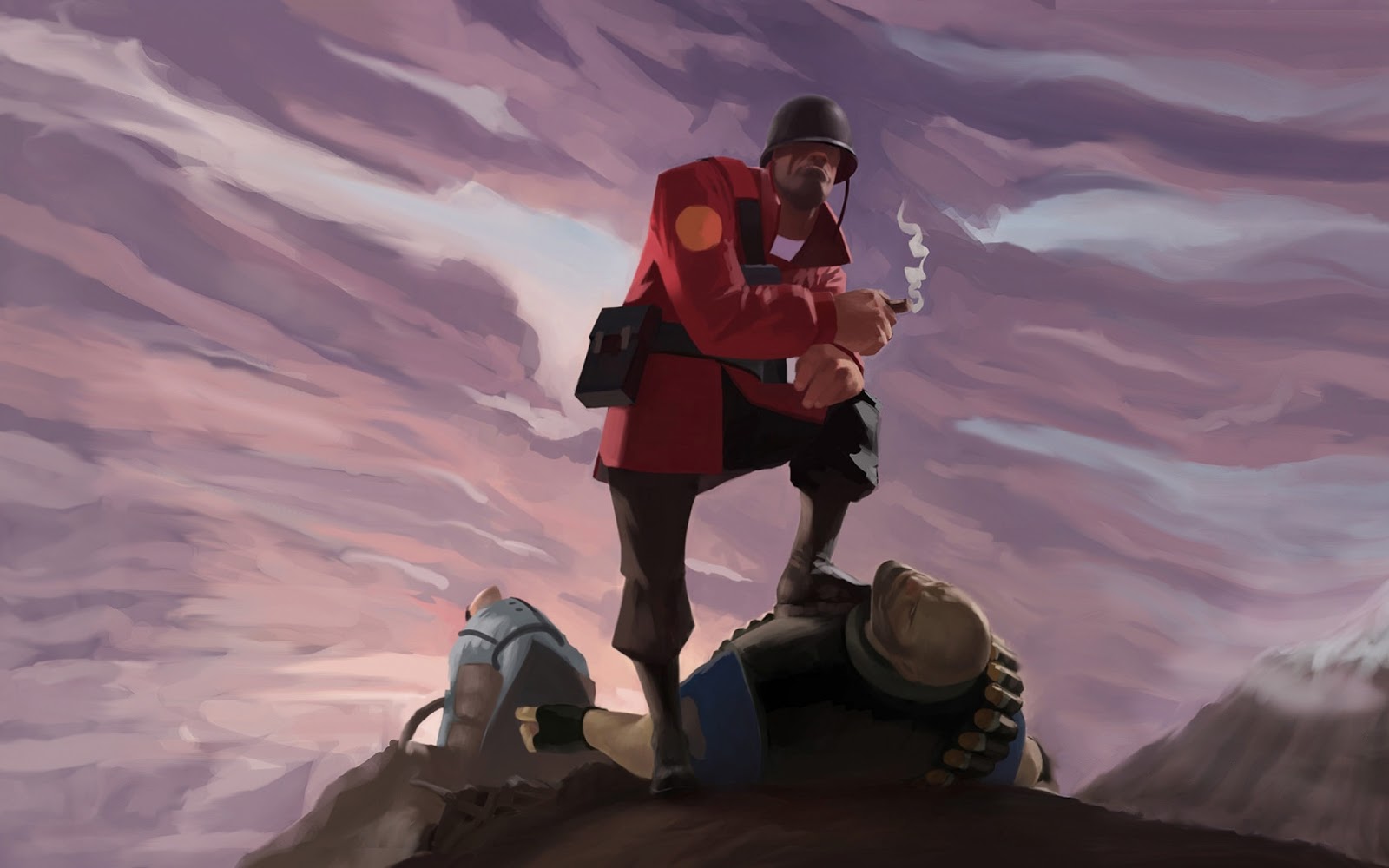 tf2 wallpaper,anime,sky,screenshot,fun,cg artwork (#125268) - WallpaperUse
