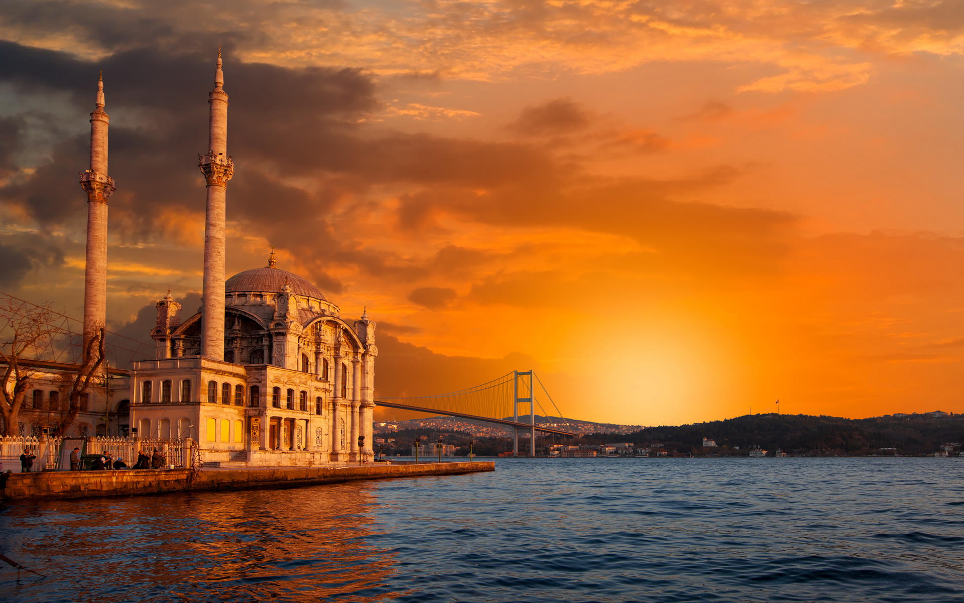 istanbul wallpaper,sky,sunset,evening,calm,dusk (#129928) - WallpaperUse