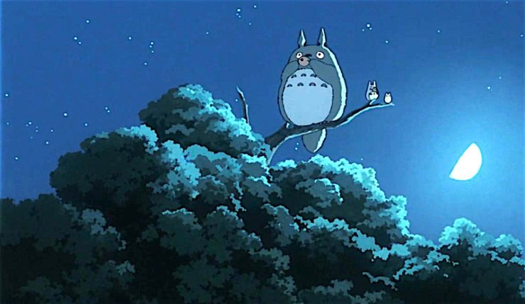 My Neighbor Totoro Night- WallpaperUse