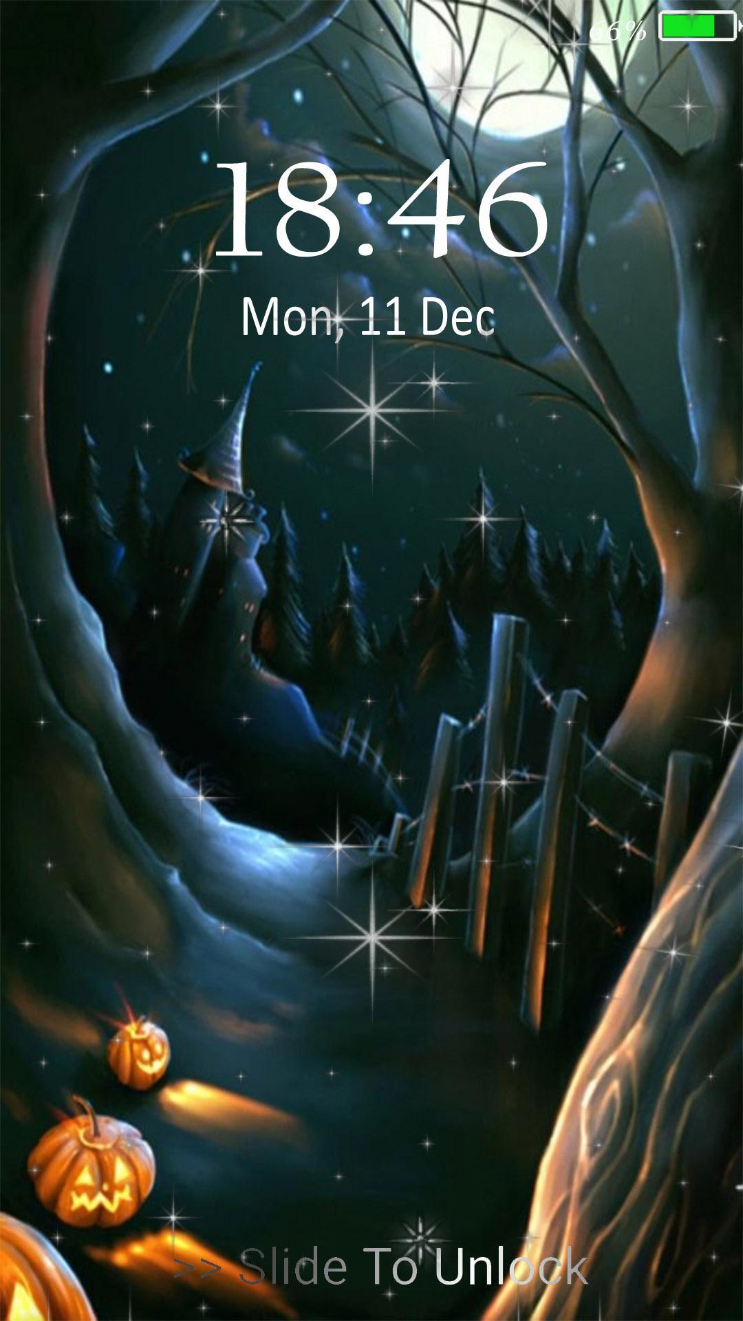 Lock Screen Halloween Wallpaper Iphone- WallpaperUse