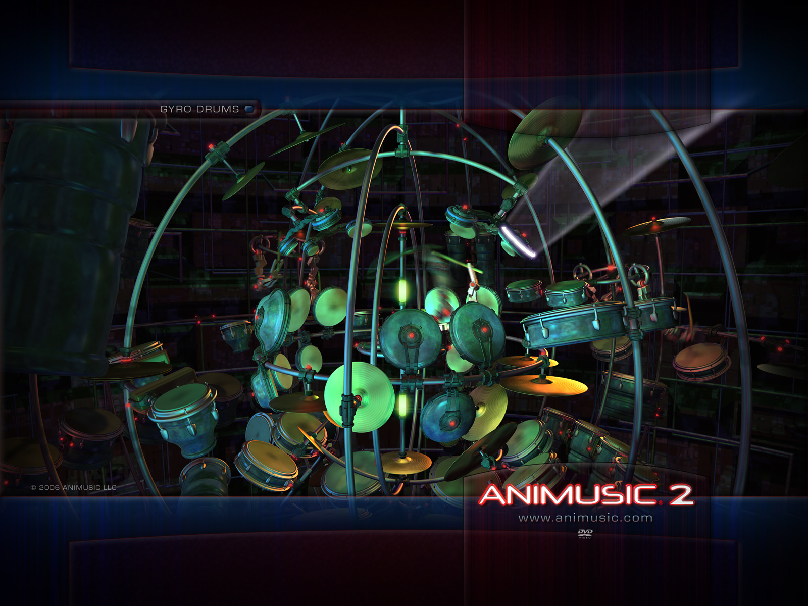 Abstract Virtual Musical Instruments Cg Animated In - Animusic Fiber ...
