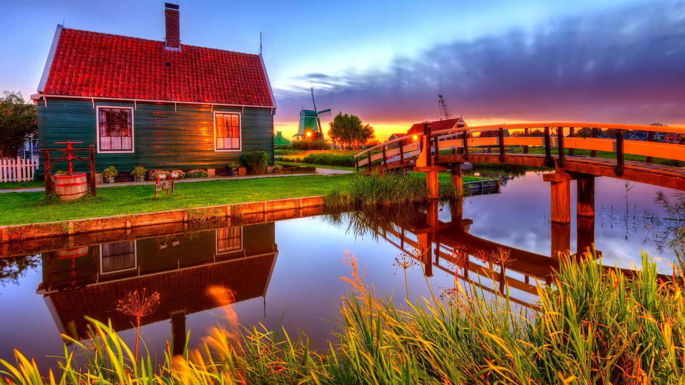 place wallpaper,nature,reflection,natural landscape,water,sky (#138316 ...