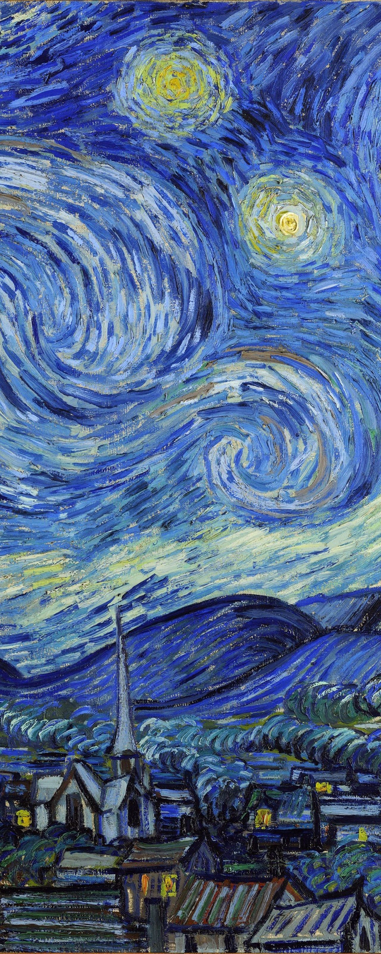 van gogh tapete,welle,windwelle,gemälde,wasser,aquarellfarbe (#142476 ...
