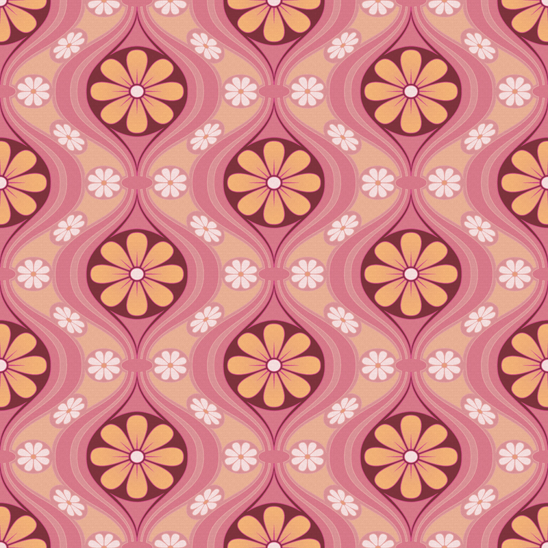 60s wallpaper,pattern,pink,orange,brown,design (#143354) - WallpaperUse