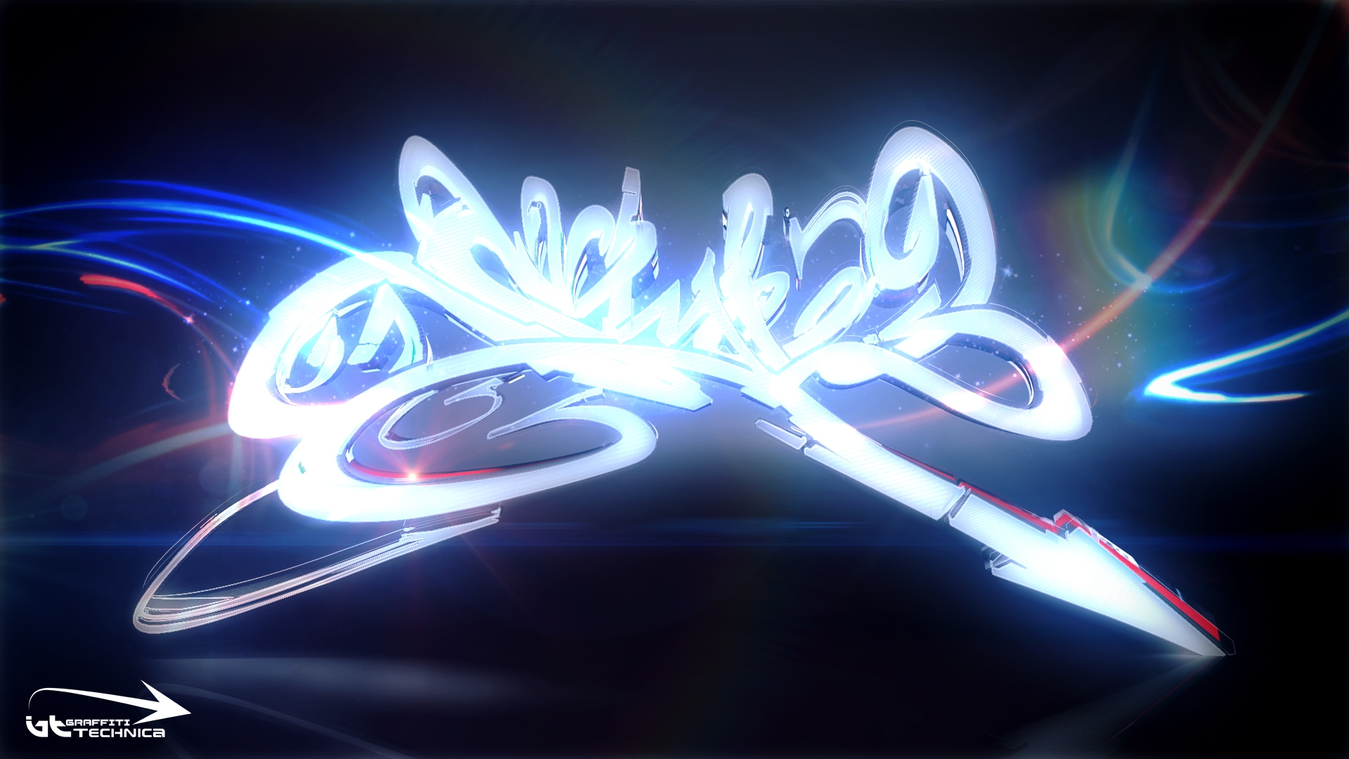 wallpaper tulisan,light,blue,electric blue,neon,graphic design (#147481 ...