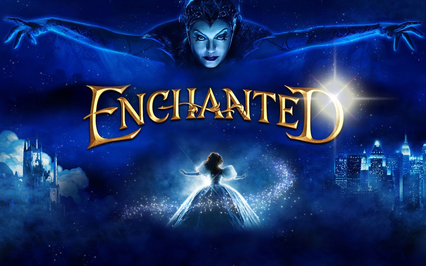 Disney Enchanted Logo- WallpaperUse