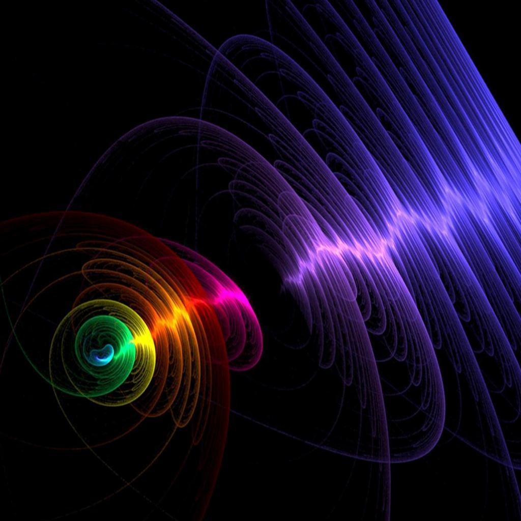 Sound Wave Spiral Ipad Wallpaper Png-1024x1024 - Moving Sound Waves ...