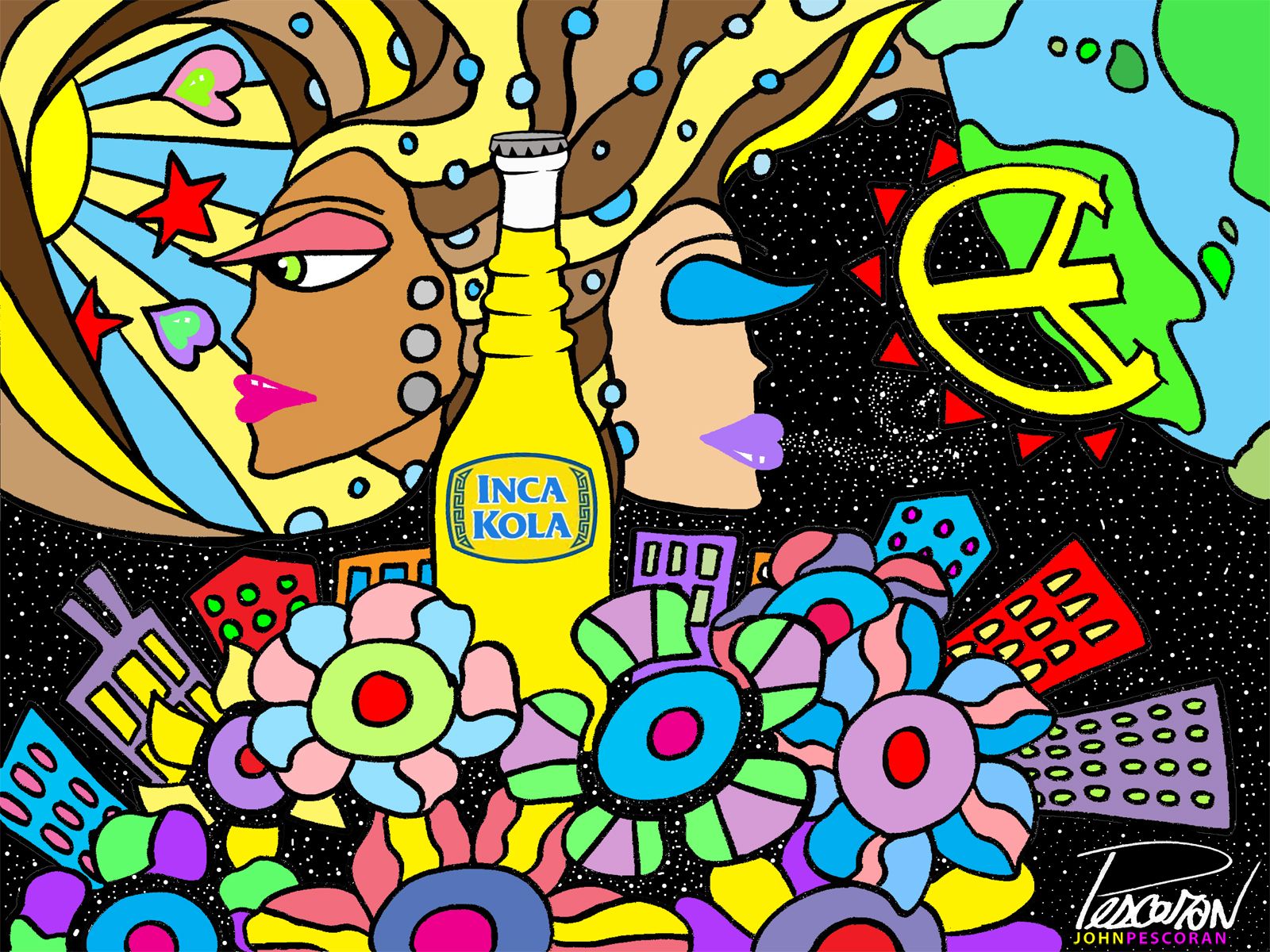 Pop Art En El Peru- WallpaperUse