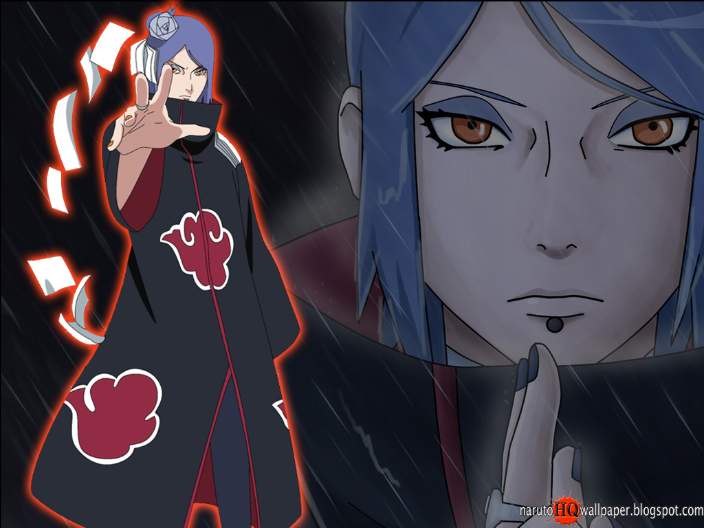Angel Naruto Hq Wallpapers - Konan Akatsuki Wallpaper Hd- WallpaperUse