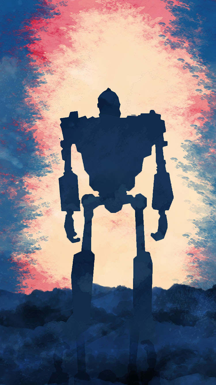 the iron giant wallpaper,sky,silhouette,statue,cloud,gesture (#164401 ...