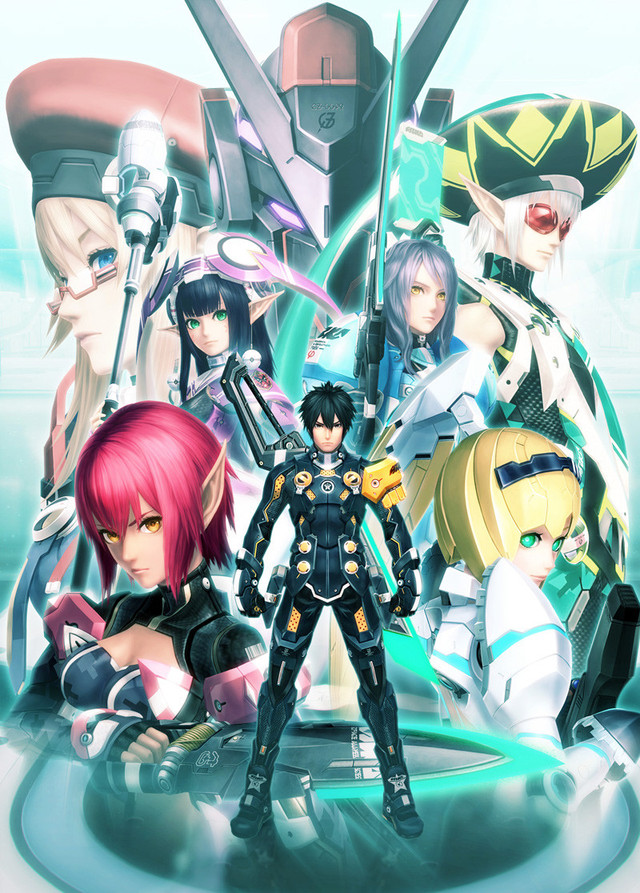 carta da parati pso2,anime,cartone animato,action figure,cg artwork ...