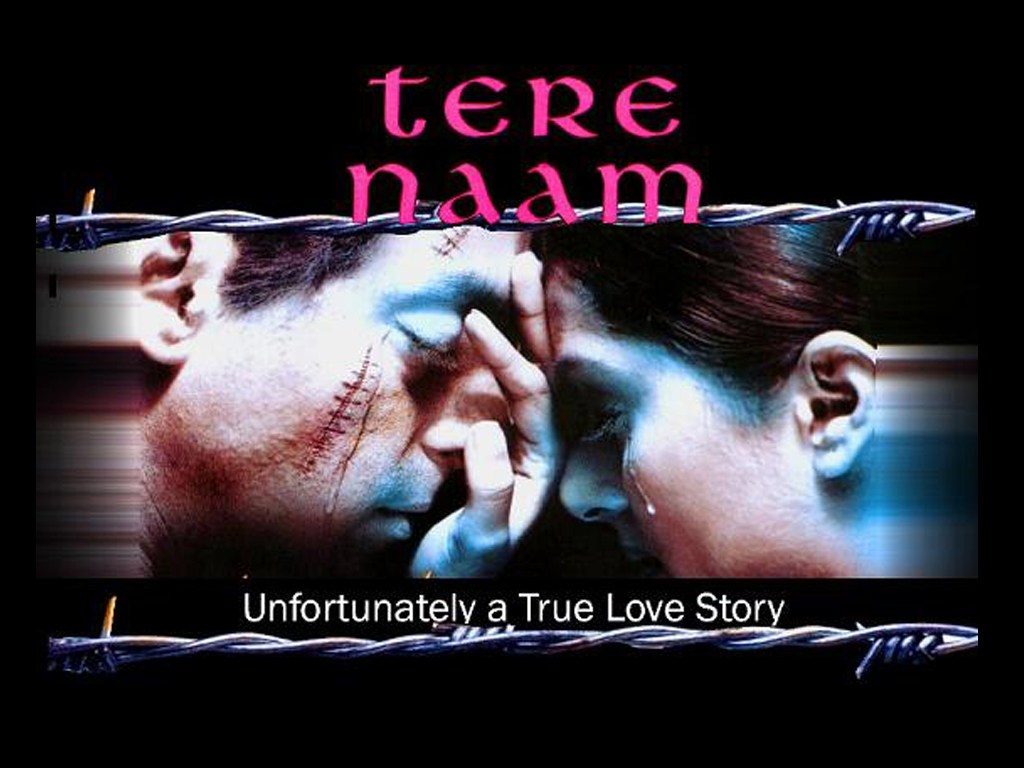 Tere Naam Movie Poster Salman Khan, Bhumika Chawla - Tere Naam 2003 ...