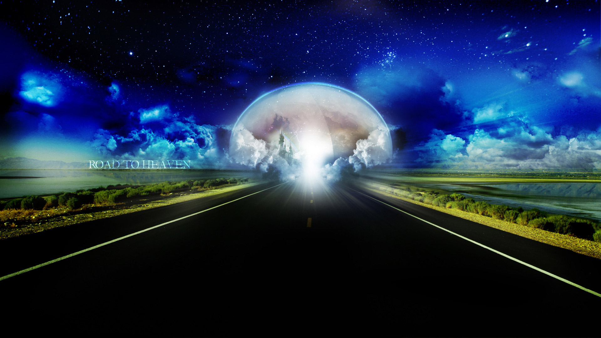 Superb Hd Desktop Wallpapers - Road To Heaven Hd- WallpaperUse