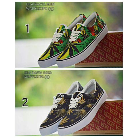 Jual Sepatu Vans Rasta Men Casual Sneaker Pria Trendy - Slip-on Shoe ...