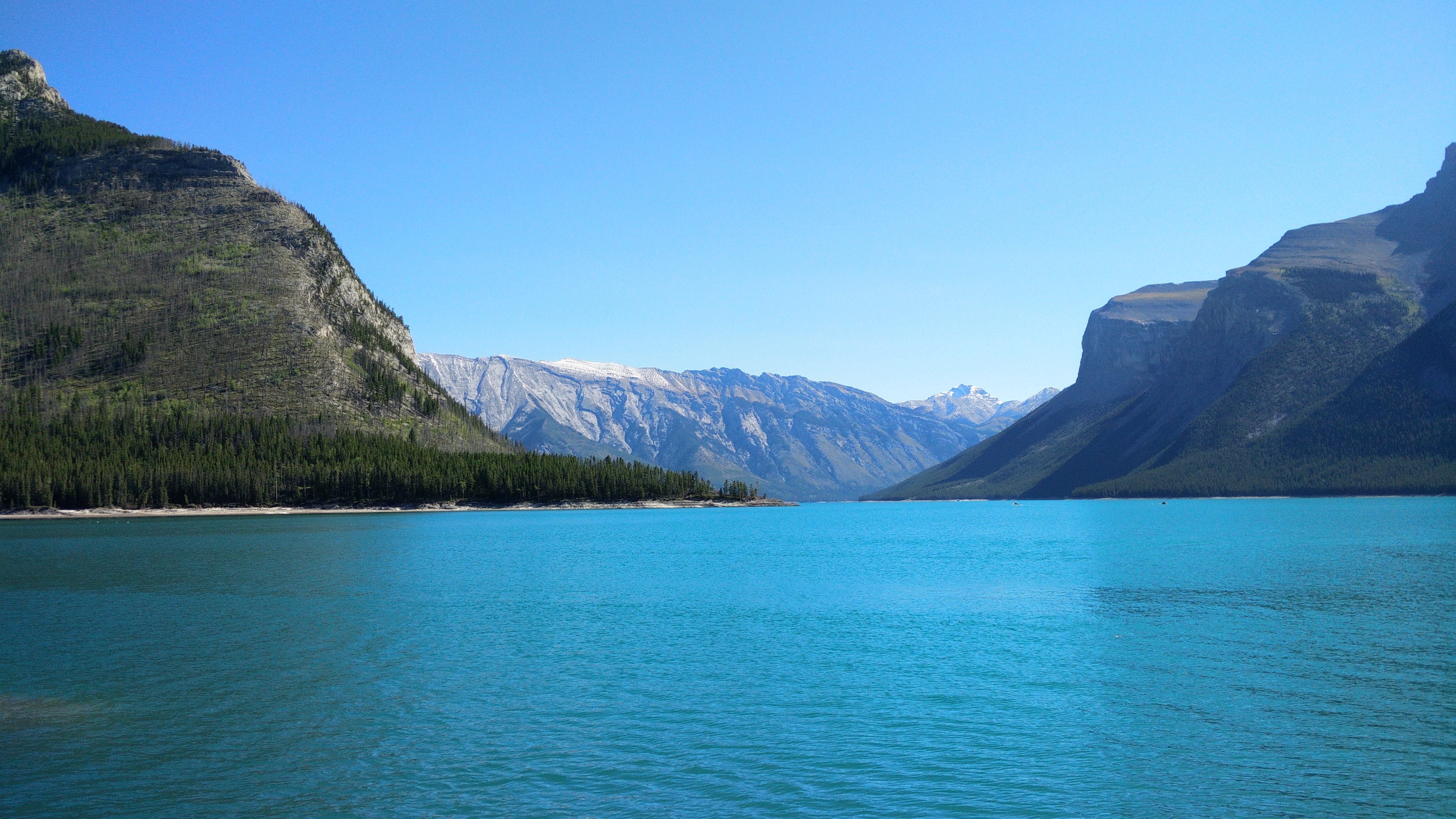 banff wallpaper,body of water,mountainous landforms,mountain,fjord ...