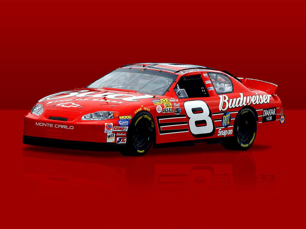 Dale Earnhardt Jr Bud 8- WallpaperUse