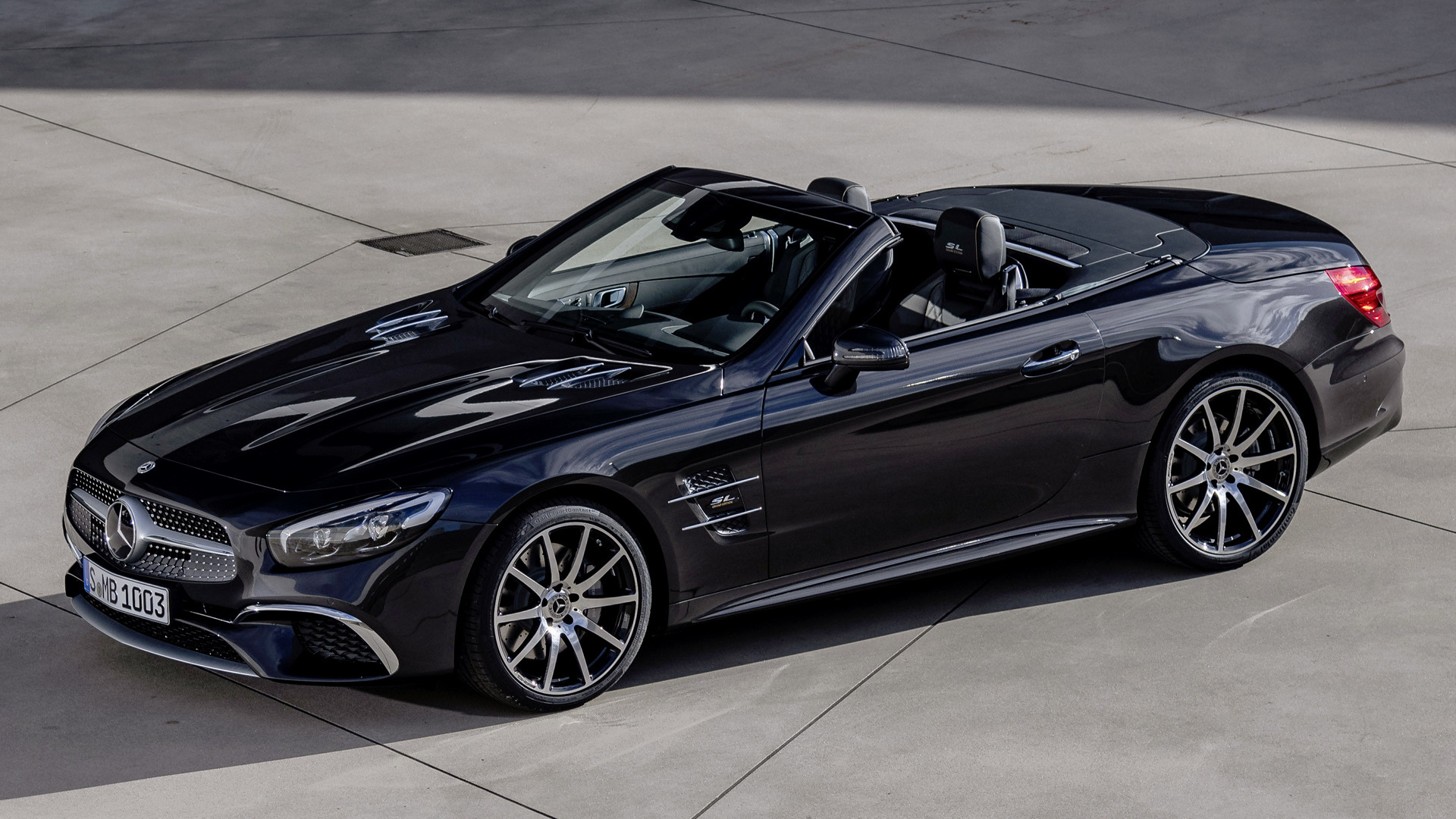Mercedes 500 Sl 2019- WallpaperUse