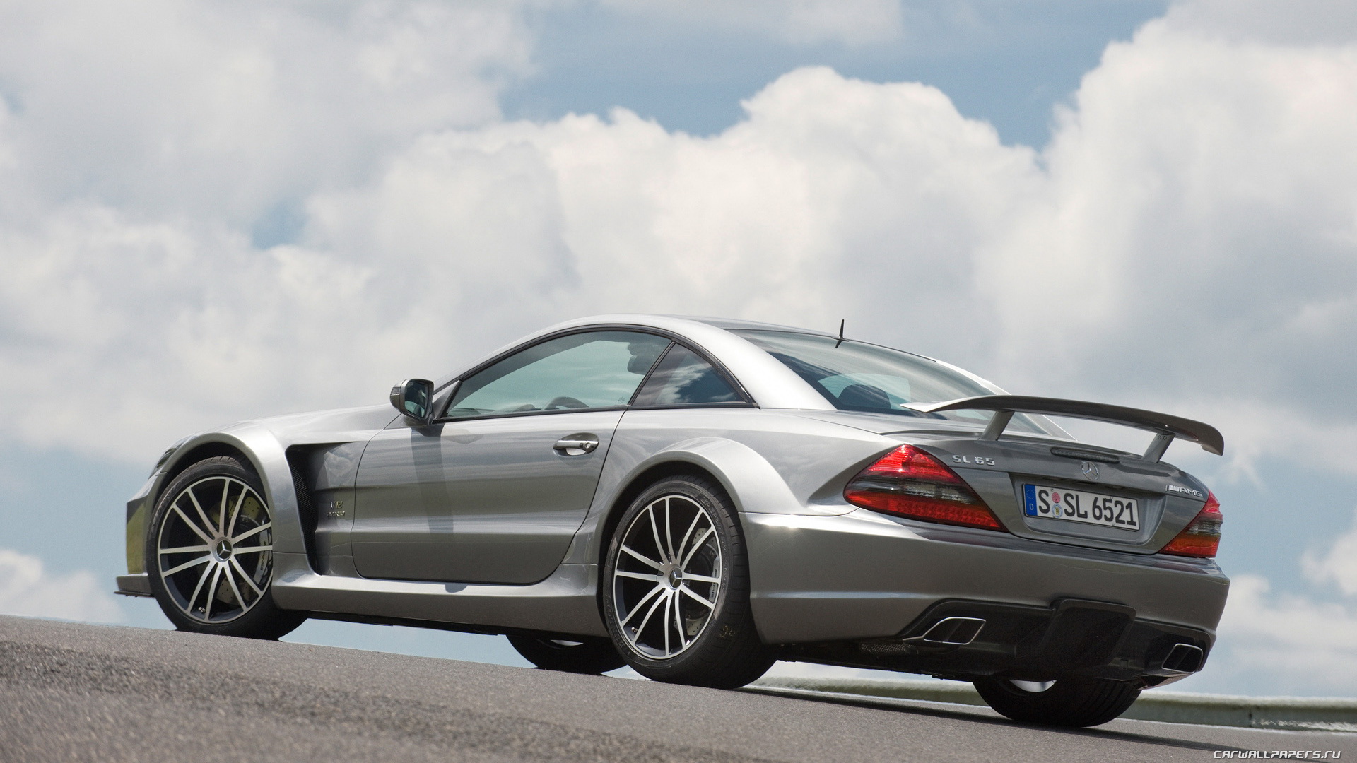 Mercedes Benz High Resolution Wallpapers A Long And - Sl65 Amg Black ...