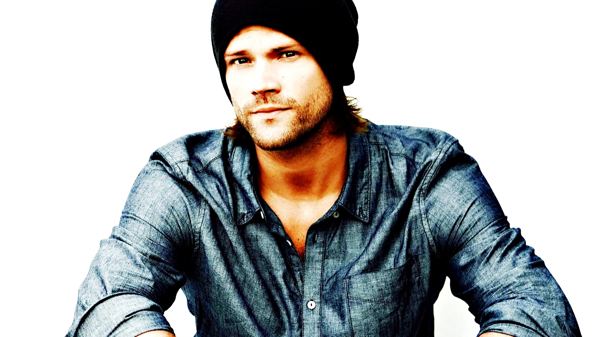 jared padalecki wallpaper,cool,facial hair,beanie,beard,forehead ...