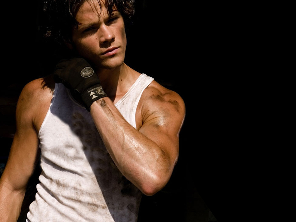 carta da parati jared padalecki,spalla,umano,barechested,il petto ...