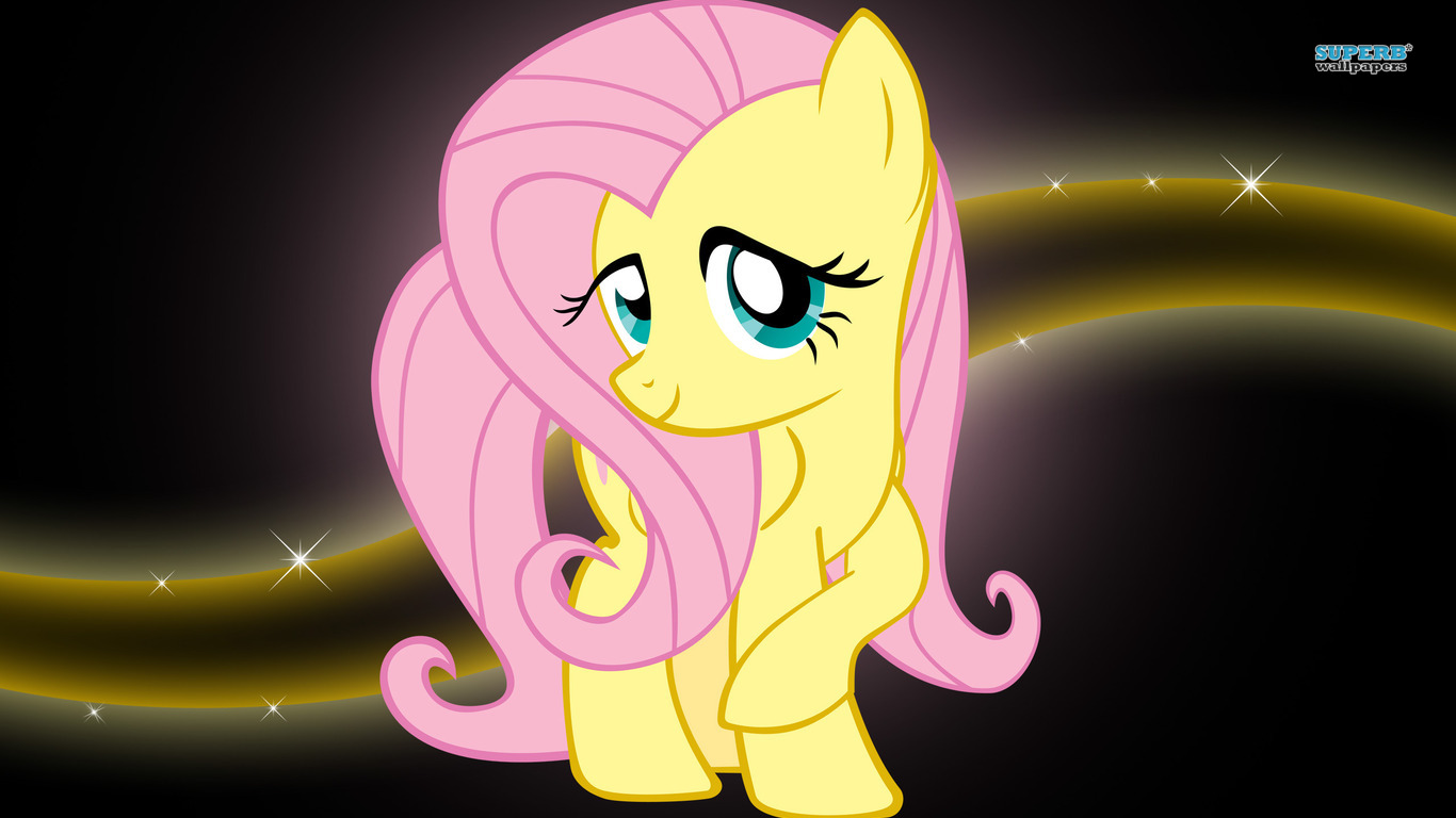 fluttershy wallpaper,cartoon,horse,mane,animated cartoon,pony (#192565 ...