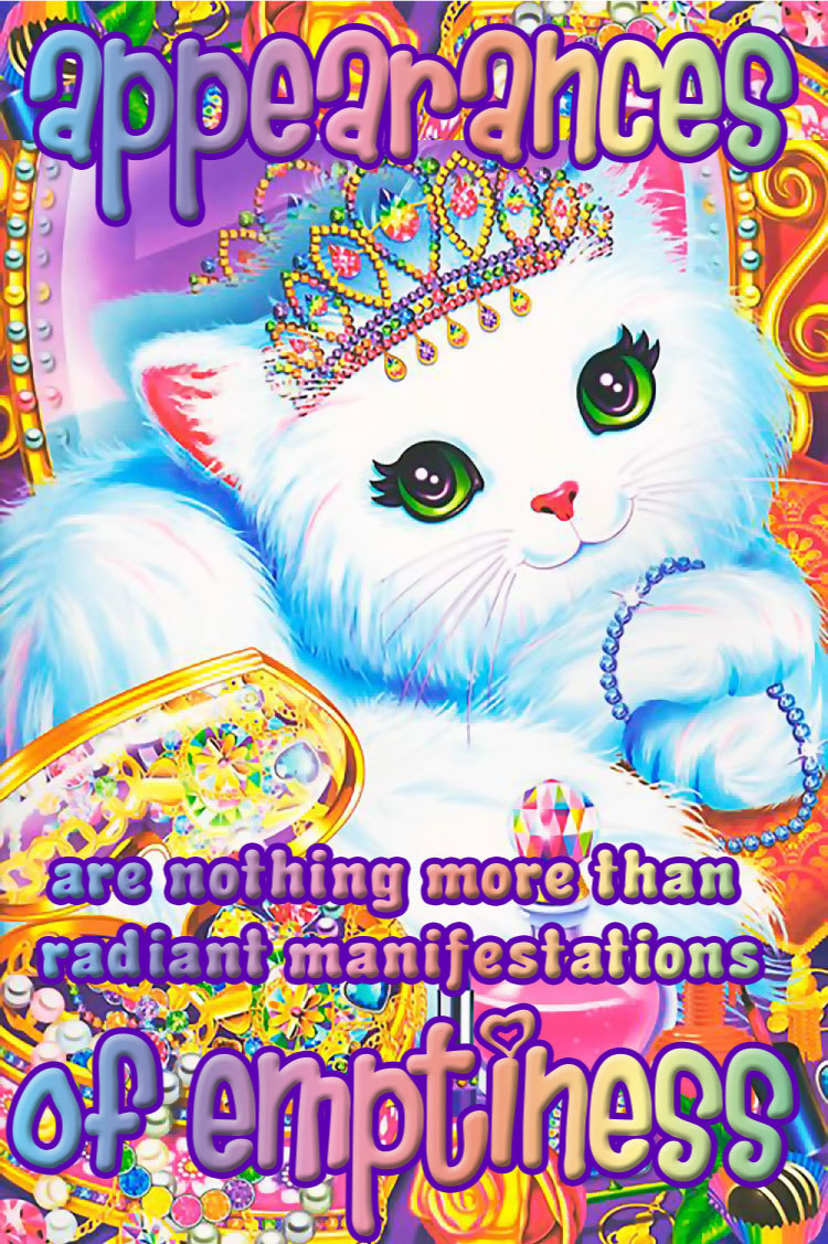 Lisa Frank Princess Cat- WallpaperUse