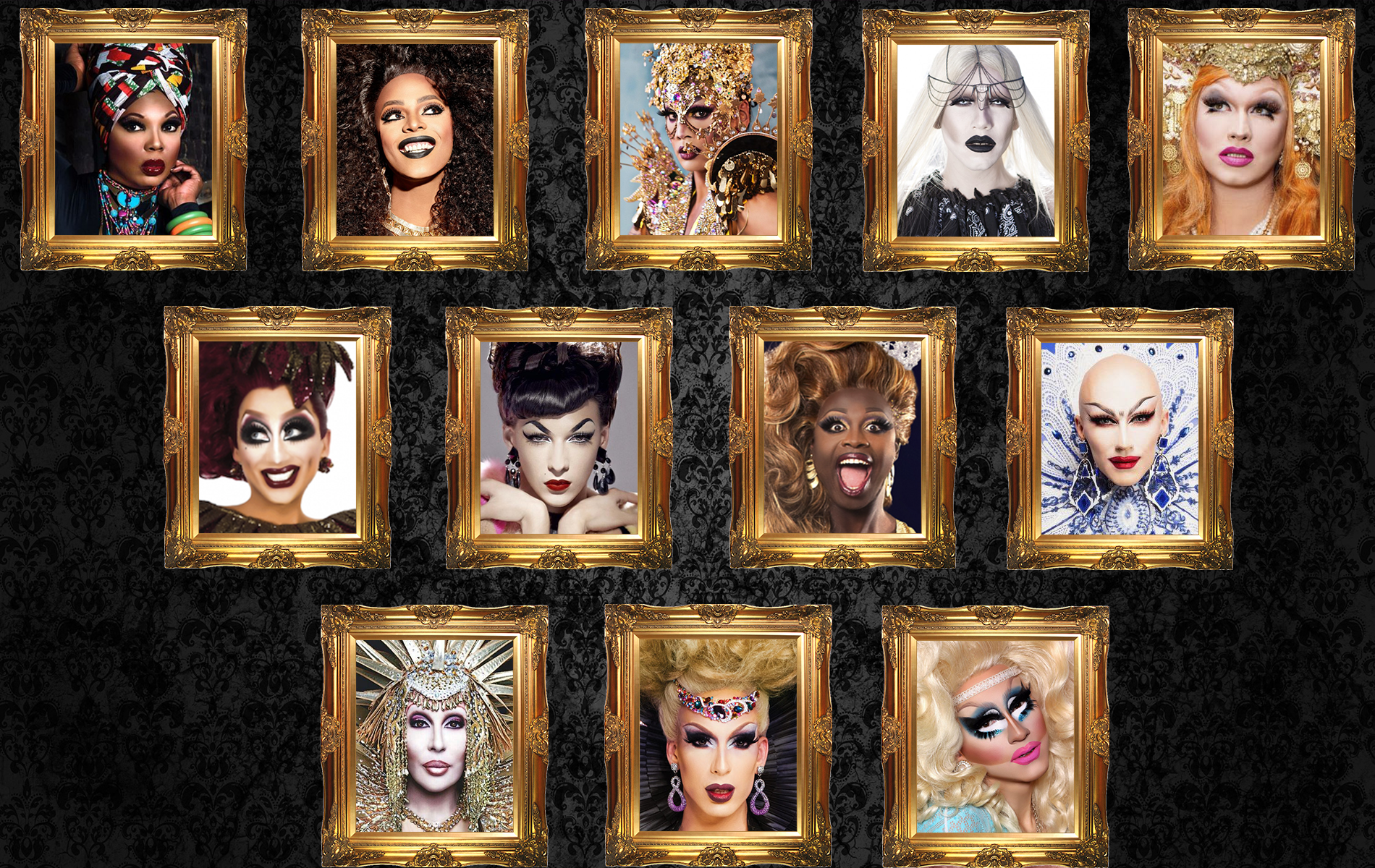 Rpdr All Stars Hall Of Fame- WallpaperUse