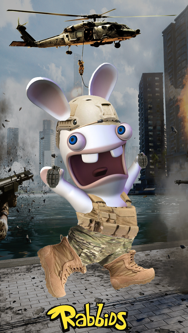 rabbids wallpaper,animated cartoon,animation,snout,fictional character ...