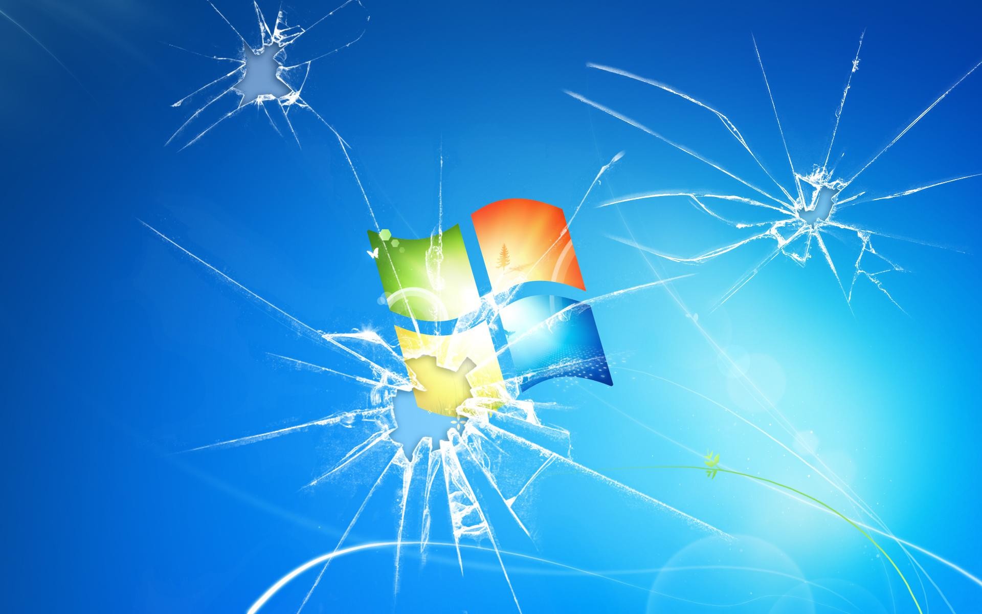 Shattered Screen Wallpaper - Windows Broken Screen Wallpaper Hd ...