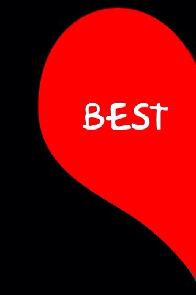 Best Friend Half Heart, Hd Wallpaper Download - Best Friend Half Heart ...