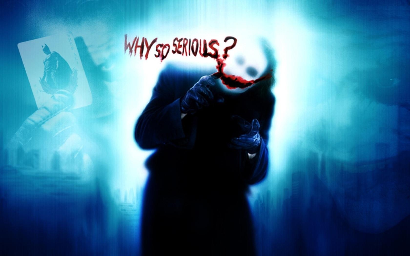 Why So Serious The Dark Knight Joker Hd Wallpaper - Joker Why So ...