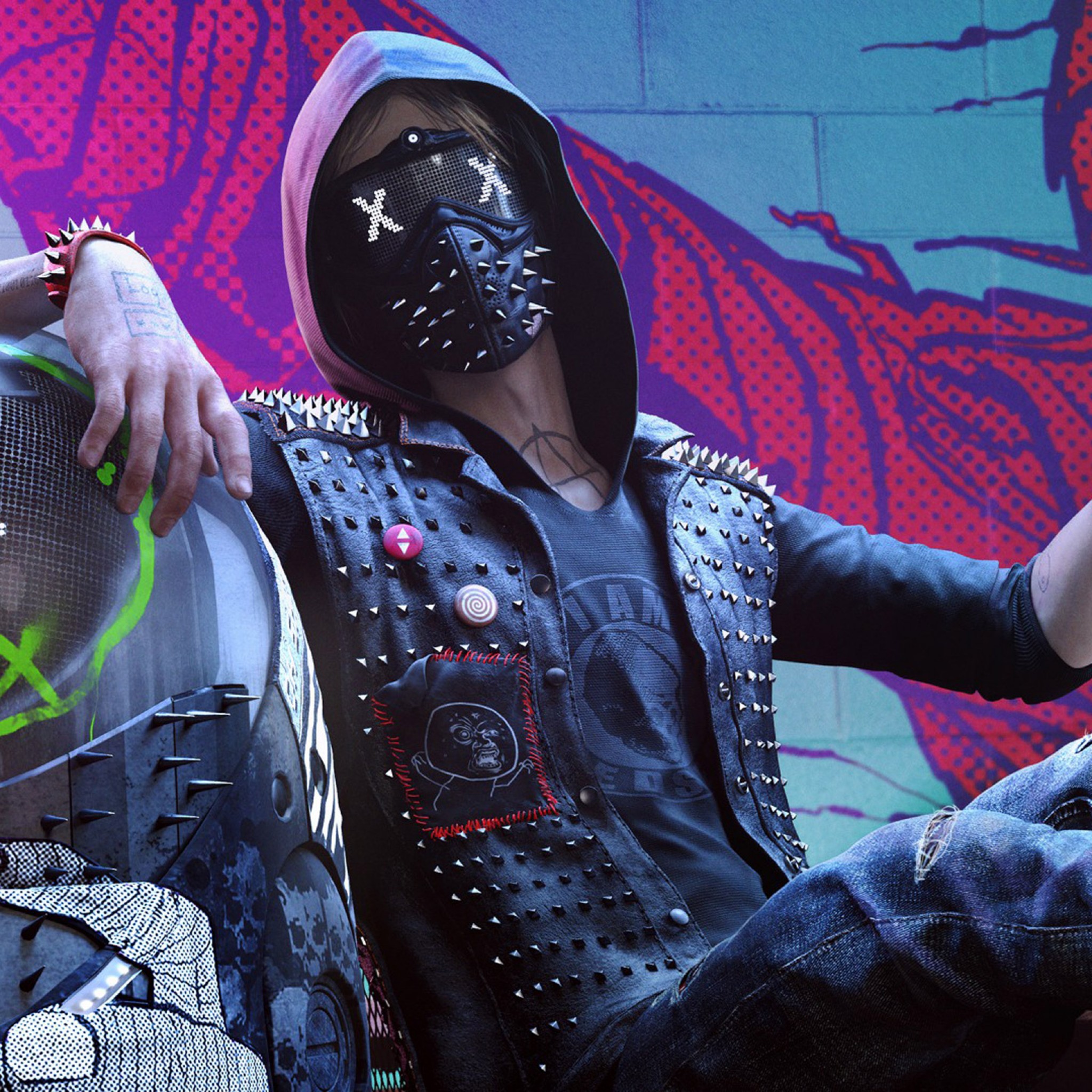 watch dogs 2 fondo de pantalla de llave inglesa,frio,sombrerería,música ...