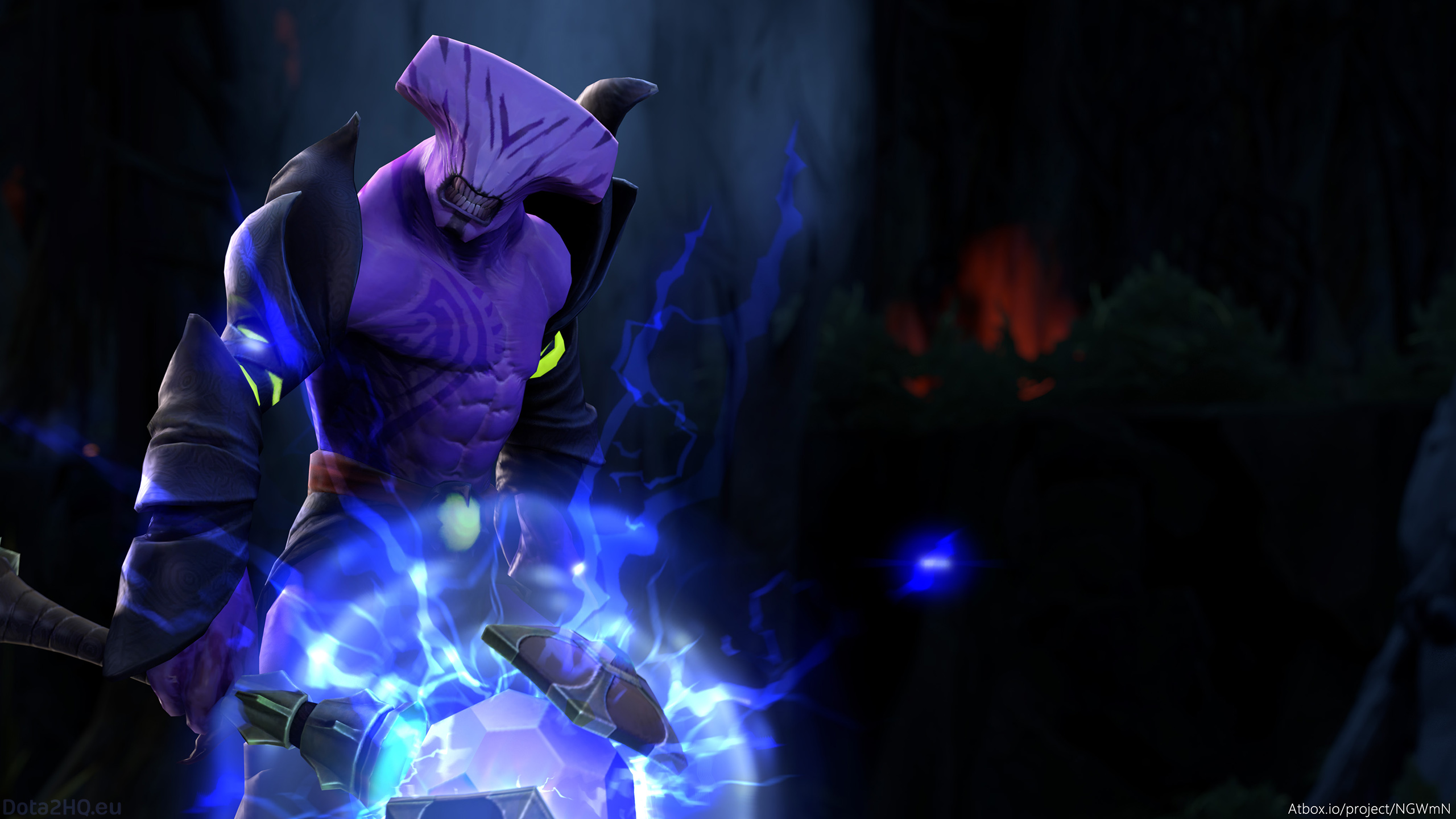 faceless void wallpaper,light,purple,violet,fictional character ...