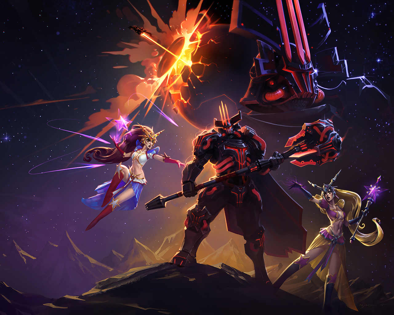Space Leoric Heroes Of The Storm- WallpaperUse